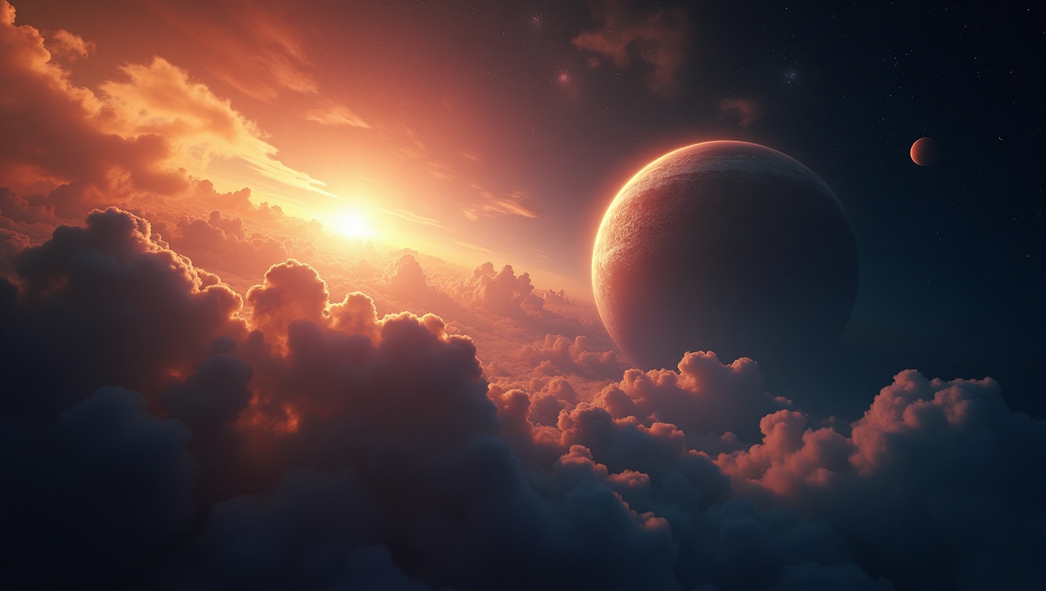 Seven superclouds: giant gas neighbors of our solar system discovered